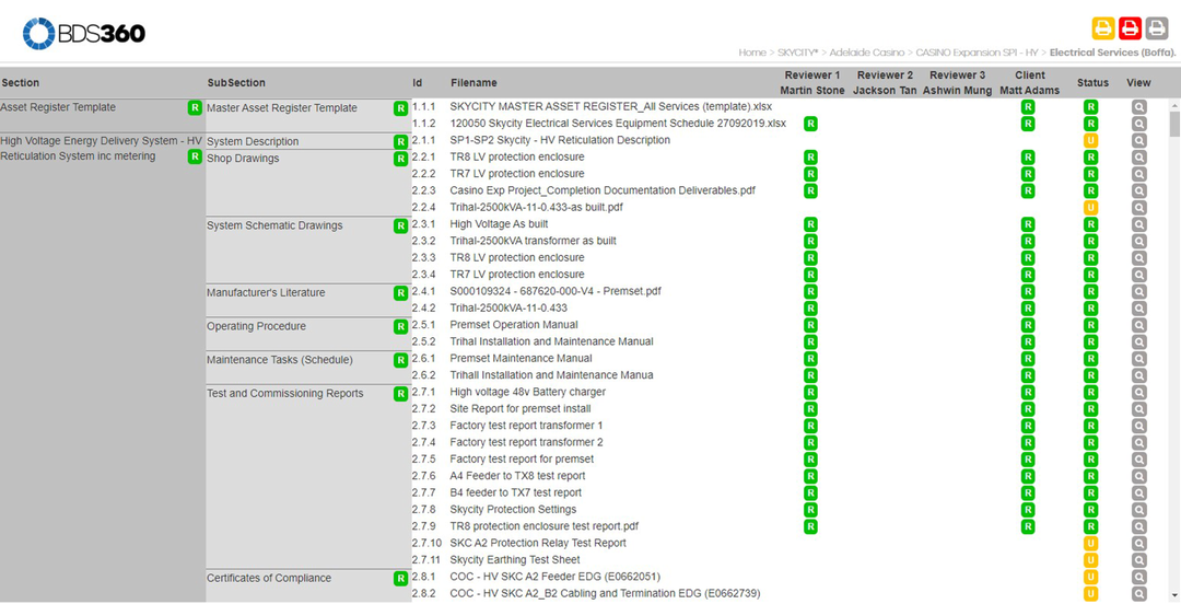 Reviewing building documentation is easy with BDS360